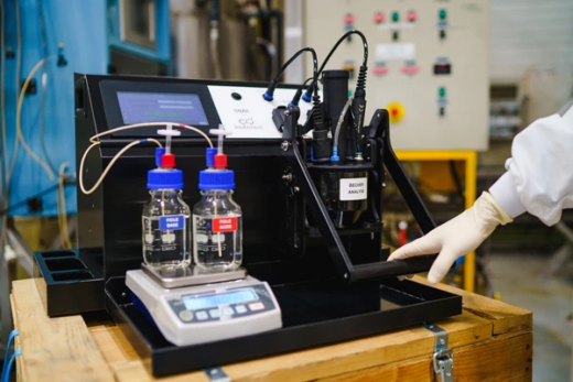 A micro-lab that facilitates digester monitoring and makes local ...